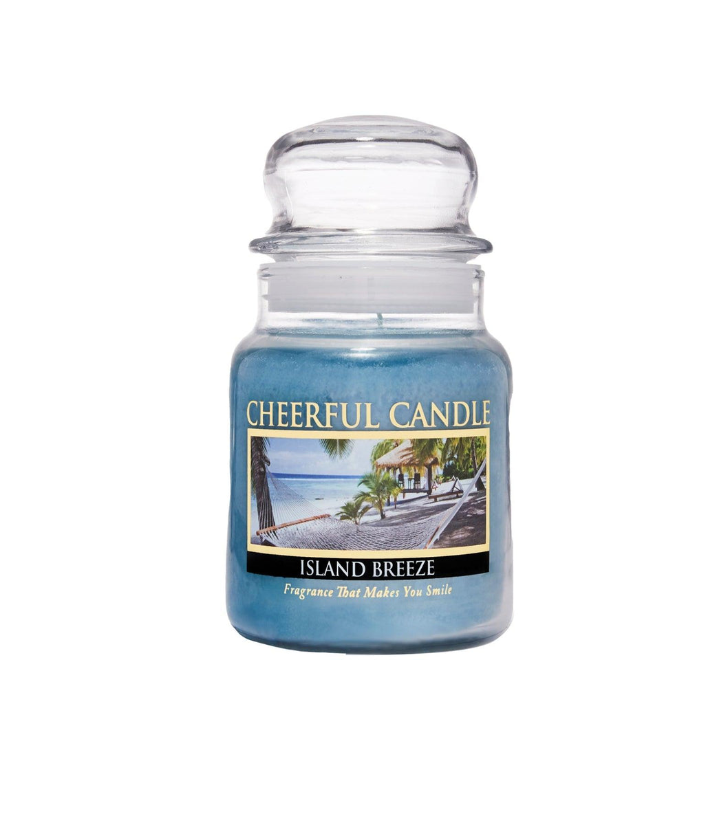 Cheerful Candle Island Breeze 6 Oz - A Secret Admirer – A Secret Admirer