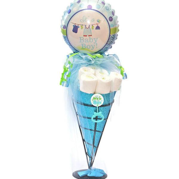 Diaper Sundae Cone - Boy - A Secret Admirer – A Secret Admirer