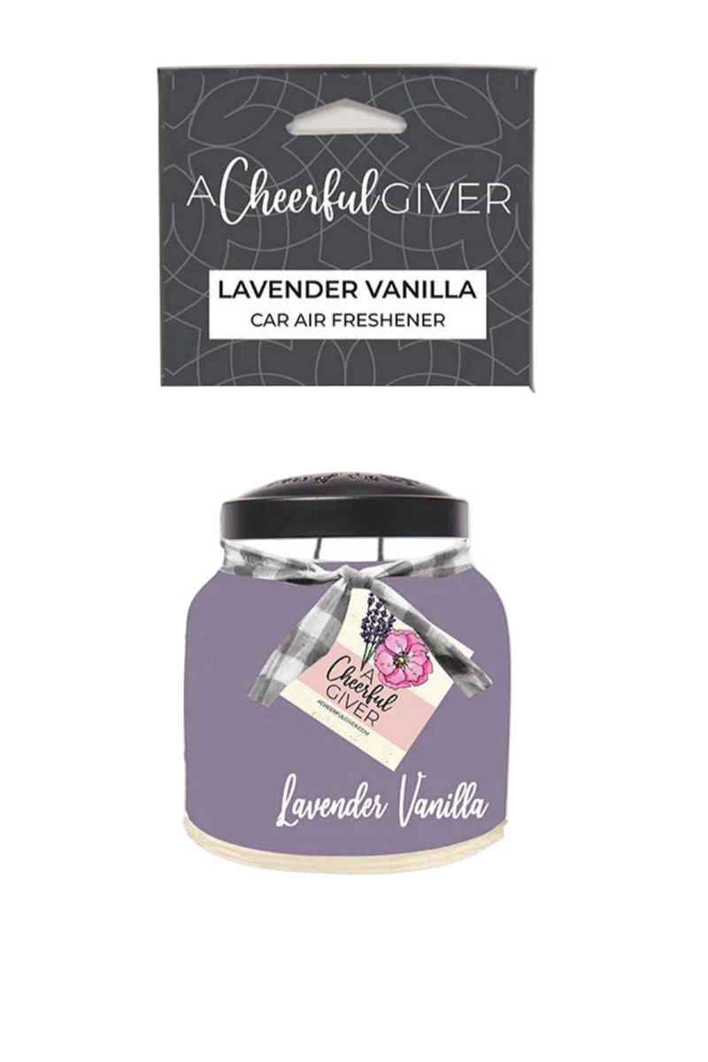 Lavender Vanilla - Car Air Freshener - A Secret Admirer – A Secret Admirer