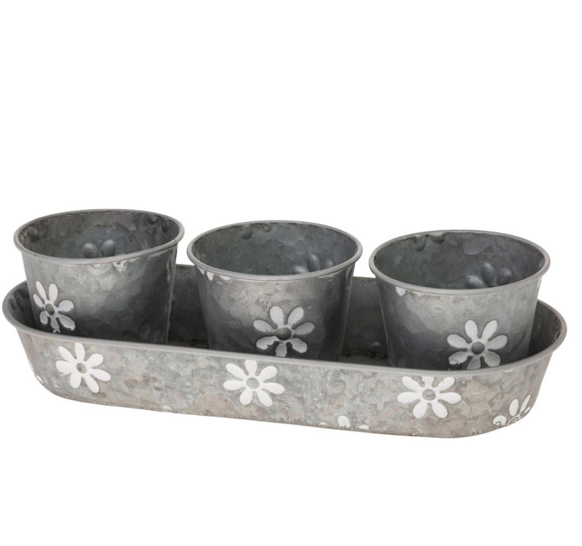Metal Daisy Plant Pots - A Secret Admirer – A Secret Admirer
