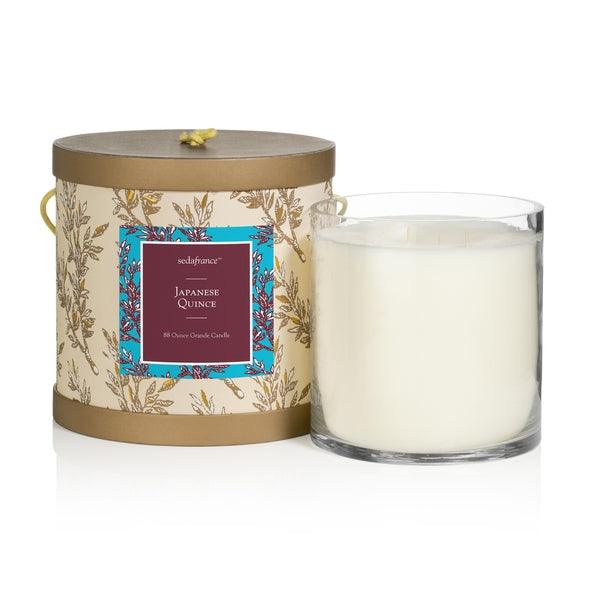 Seda France Classic Toile 4-Wick Candle Sumptuous Japanese Quince 88 oz ...